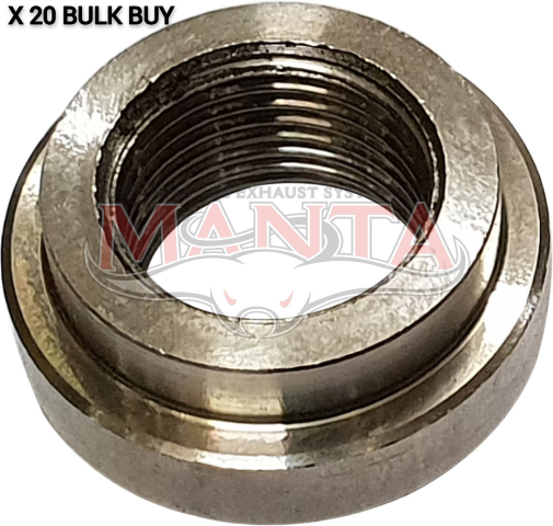 O2 Sensor Nut 18mm X 1.5 Stainless Steel, Pack of 20 - MPI Automotive