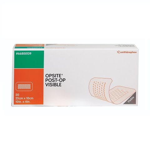 Opsite Post-Op Visible 25cm x 10cm - Box (20) | Medilogic