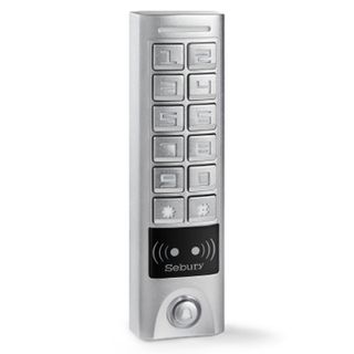 SEBURY, Gen 2 Touch Keypad/Reader, Slimline, Up to 2000 users ...