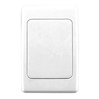 CLIPSAL, Standard Series, Wall switch plate, Single gang, White,