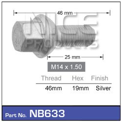 Wheel Bolts / One Piece