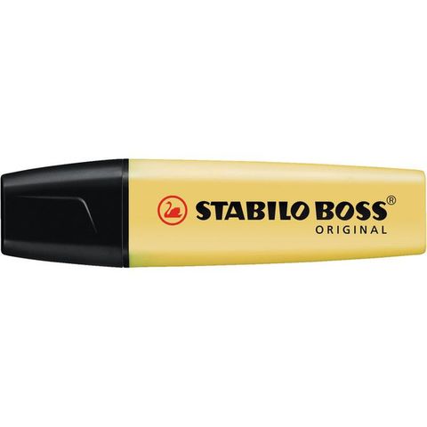 STABILO BOSS HIGHLIGHTER (PASTEL YELLOW)