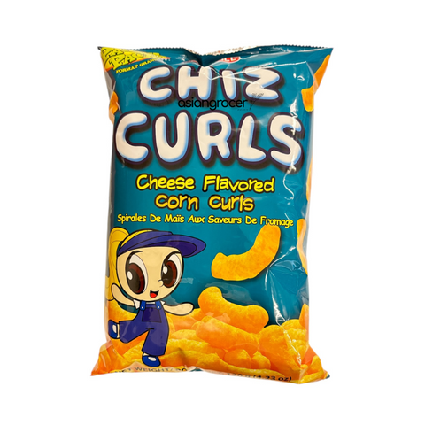 CHIZ CURLS CHEESE PARTY PACK JJ 120G - Asian Grocer