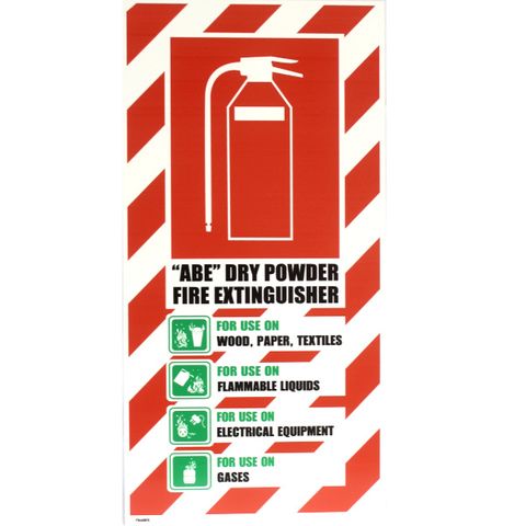 ABE/POWDER BLAZON SIGN LARGE