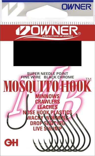 Owner Mosquito Hooks Pro 7pk Size 1/0