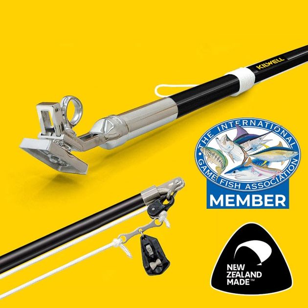 Kilwell 14ft Heavy Outriggers Pair White Bolt On