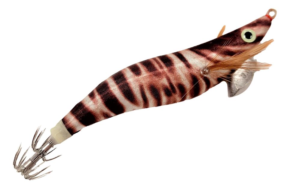 Sea Harvester Squid Jig Colour 2 Pink Zebra Size 3.0g