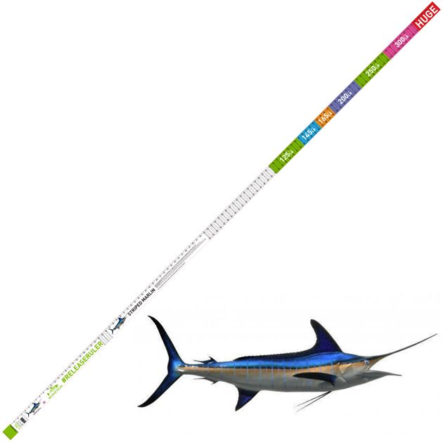 Release Ruler Striped Marlin Fish Ruler