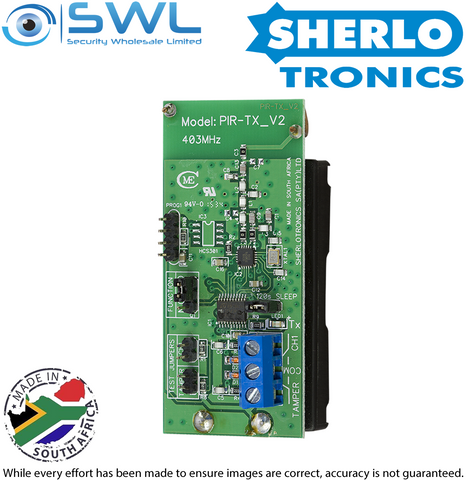 Sherlotronics Wireless PIR-TX Module 433MHz SWL
