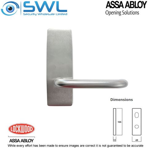 Lockwood L1805/70SC: Square End External Plate With 70 Lever Only SWL