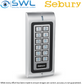 Sebury W1-A Slimline Two Door Access Control Keypad: RFID, 1200 Users SWL