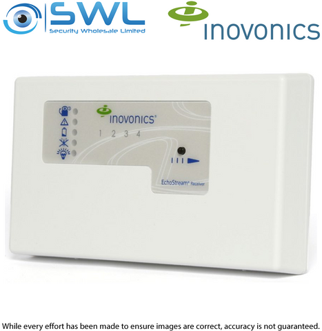Inovonics EN4204R 4 Zone Add-On Receiver with Relay Outputs SWL
