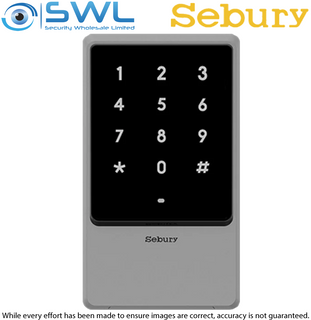 Sebury W1-A Slimline Two Door Access Control Keypad: RFID, 1200 Users SWL