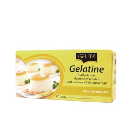 GELITA 1kg GELATINE SHEET GOLD - Siena Foods