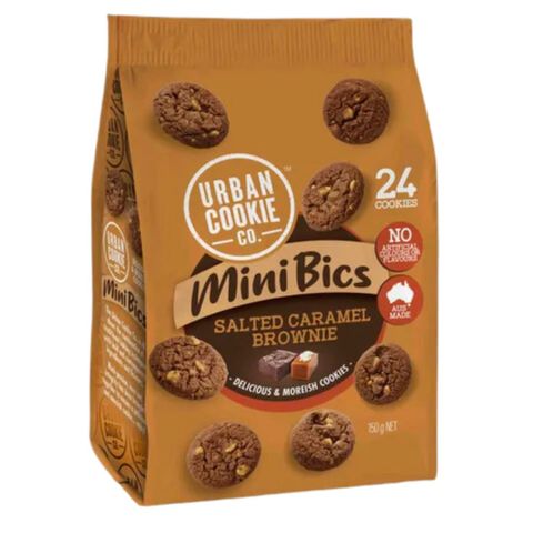 URBAN COOKIE CO 5x150gm SALTED CARAMEL - Siena Foods