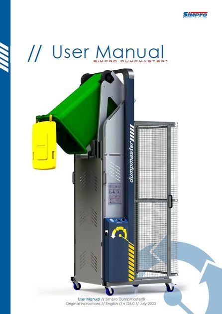 Dumpmaster User Manual (2022-V100) // Simpro