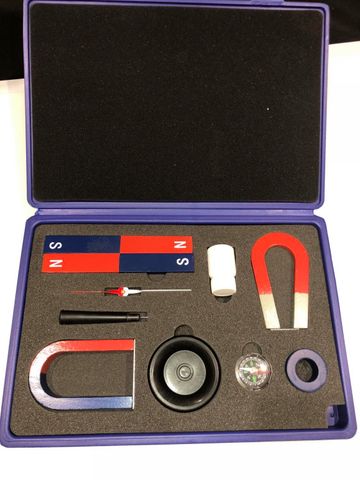 Magnet kit in case, 7 pieces