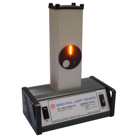 Sodium light source for IEC spectrometer