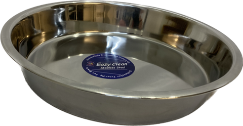 Stainless Steel Puppy Dish 25cm Petmart