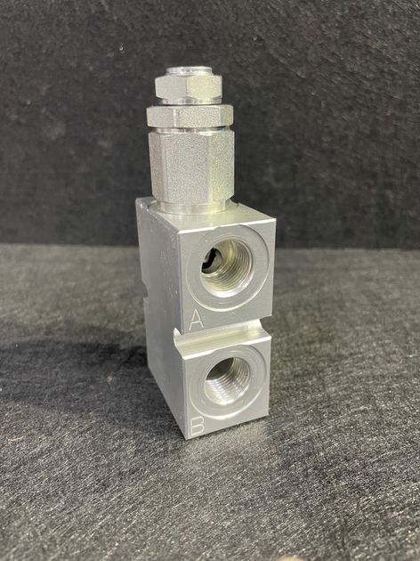 RVPS40-M • INLINE RELIEF VALVE PILOT OPERATED • 1/2" BSPP X 3 • 210 BAR ...