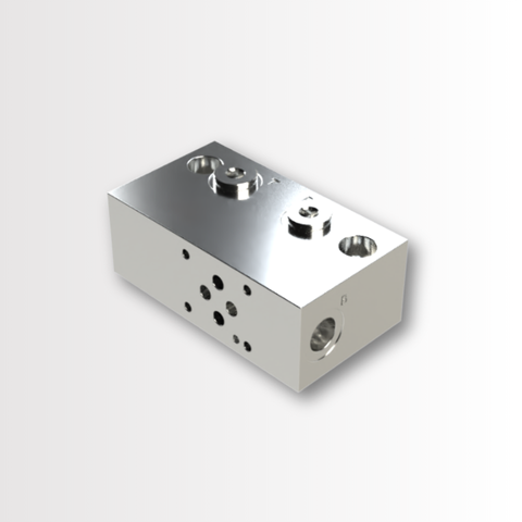 SMITHS WA ADAPTOR BLOCK, CENTRE BLOCK TO CETOP3 AT 90°