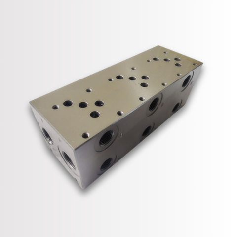 HYDRAULIC MANIFOLD PARALLEL, SIDE PORTED BSPP WITH COMMON CAVITY C10-2 ...
