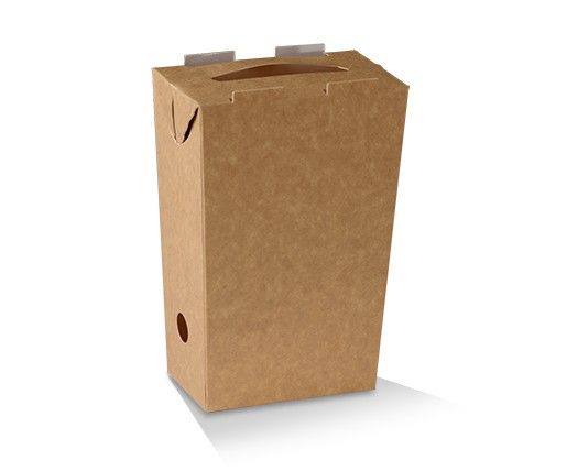 Large Brown Chip Box (94 x 47 x 150mm) (Qty: 250)