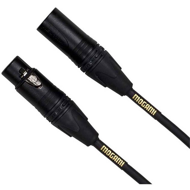 MOGAMI - 10FT Studio Gold Series XLR Microphone Cable