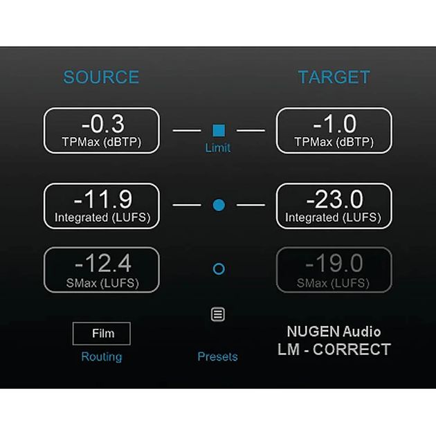 NUGEN Audio LM Correct 2 Plug-in