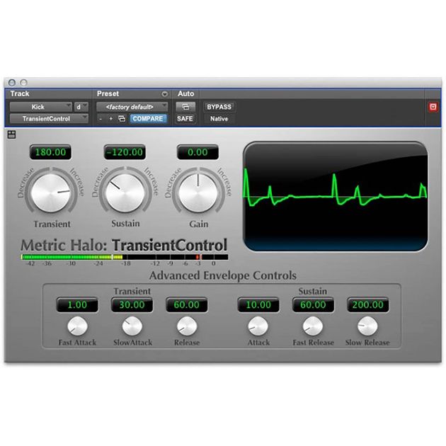 Metric Halo TransientControl v4 Plug-In