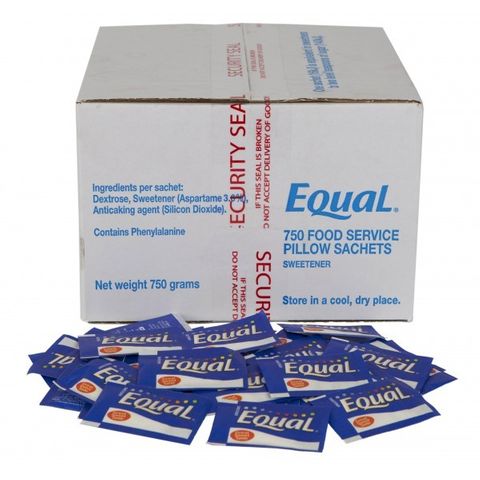 EQUAL SWEETENER SACHETS 750-CTN WELCOME TO THE SUPPLY GUYS