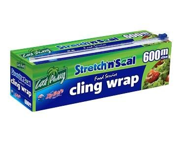 CASTAWAY Cling Wrap 600m x 45cm - 6 - CTN WELCOME TO THE SUPPLY GUYS