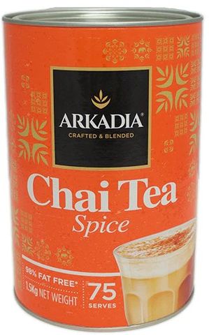 ARKADIA CHAI TEA SPICE POWDER - 1.5KG - TIN WELCOME TO THE SUPPLY GUYS