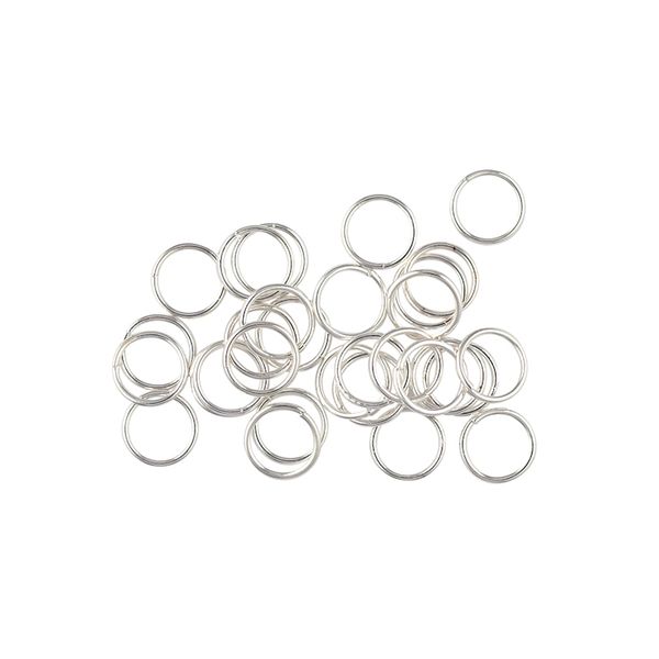 Jump Rings 10mm Silver 30Pcs - Arbee Craft