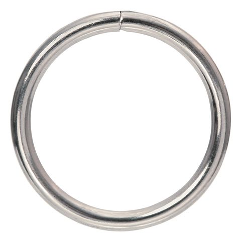 Ring Mac 25mm Silver Pkt 6 - Arbee Craft