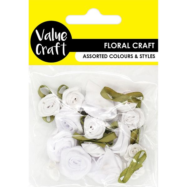 FLOWER WHITE 16PCS - Arbee Craft