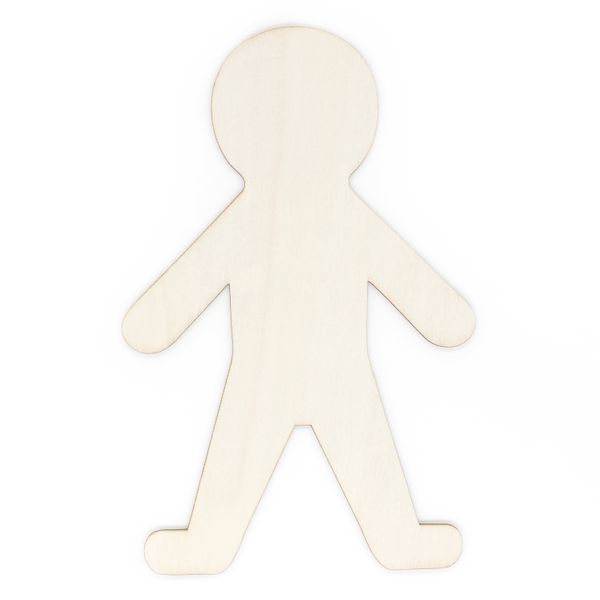 ARBEE WOOD PERSON BOY 1PC - Arbee Craft