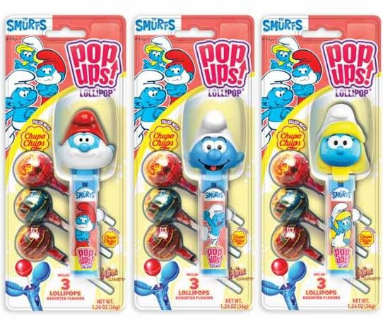 Buy Pop Ups! Blister Pack Smurfs Online | Remarkable Sweetshop ...