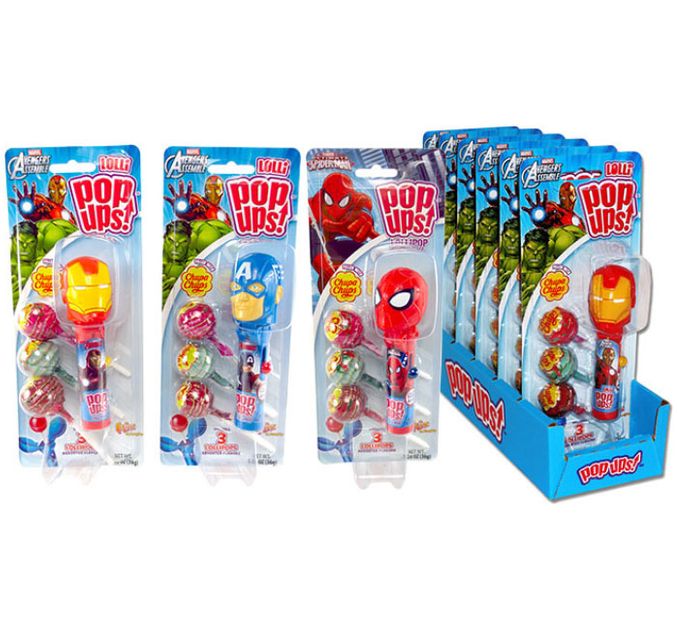 Buy Pop Ups! Blister Pack Marvel Online | Remarkable Sweetshop ...