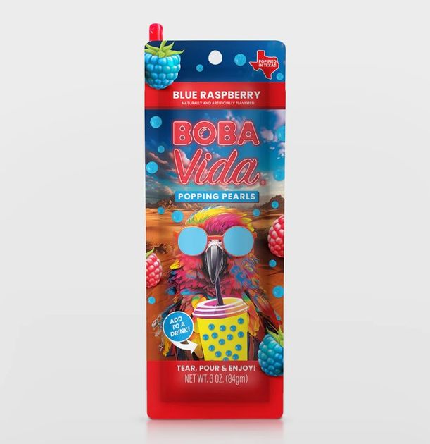 Buy Boba Vida Blue Raspberry Popping Boba Online | Remarkable Sweetshop ...