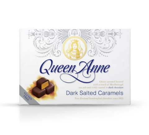 Buy Queen Anne Dark Salted Caramels Online | Remarkable Sweetshop ...