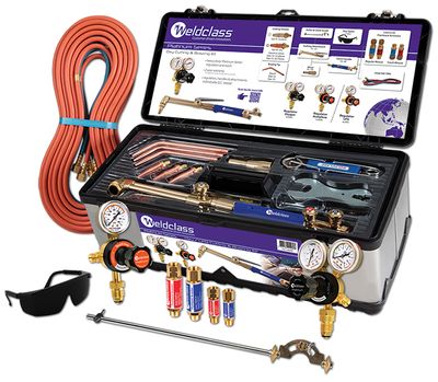 Oxy Kits: Oxy/Acetylene & Oxy/LPG Gas Kits | Weldclass Australia