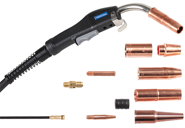 Tweco 4 Style MIG Torches & Spares | Weldclass Australia | 7-Year Warranty