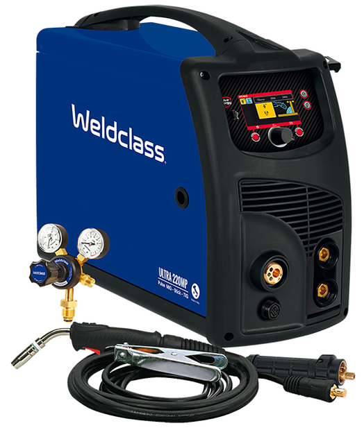 Single Phase Pulse MIG Welder Australia | Weldclass Ultra 220MP