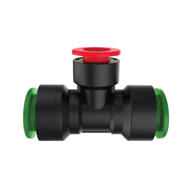 K14 - Pushfit 19mm x 13mm Reducing Tee - Wetta Industries