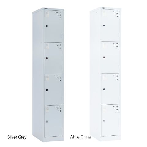 Go Flat Top Lockers - Imported - 305mm wide, 1830mm high