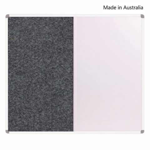 Combination Whiteboard & Pinboard