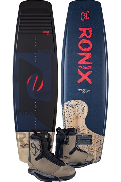 Ronix 2026 Kinetik Project Cable Park Wakeboard with Utopia Boots ...