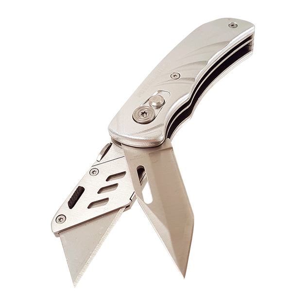 Buy Powerbuilt Utility Knife 2 Blades online in New Zealand | The ToolShed