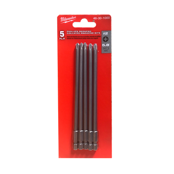 Buy Milwaukee Collated Screw Gun Bits PH2 5pk online in New Zealand ...